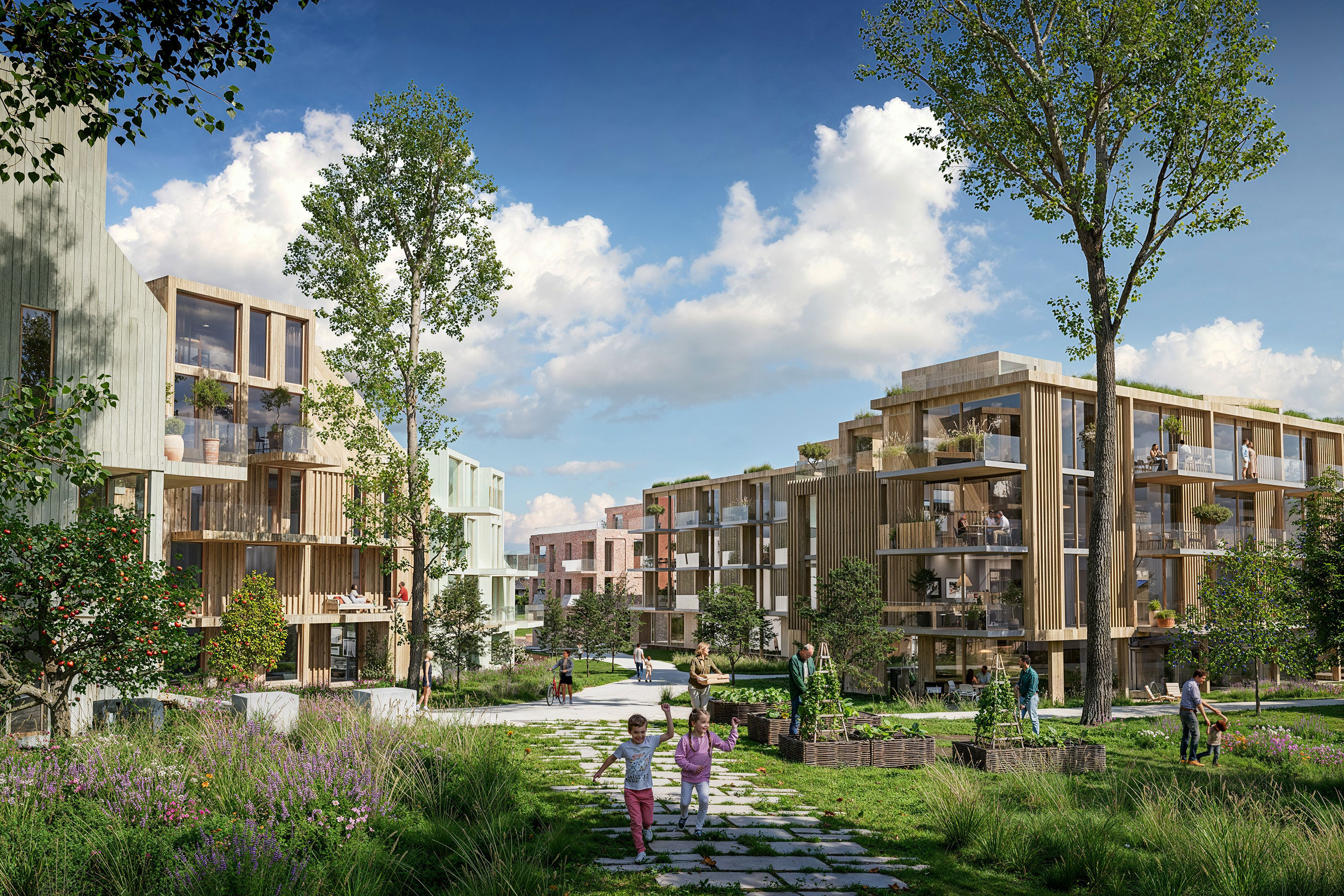 Meierikvartalet Spikkestad - Moderne og lettstelte leiligheter